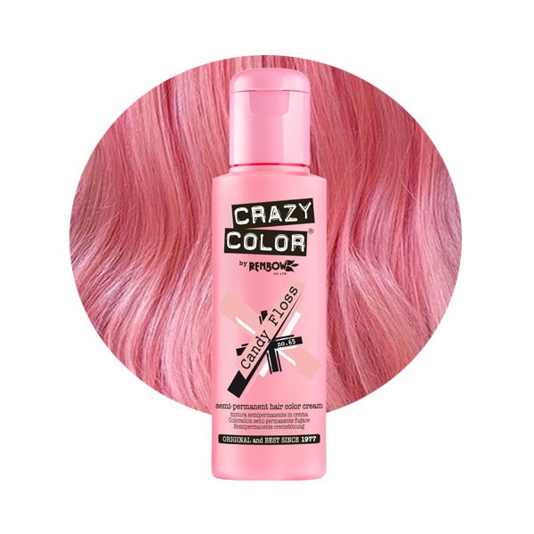 Crazy Color Candy Floss 100ml Hennessy Hair Beauty